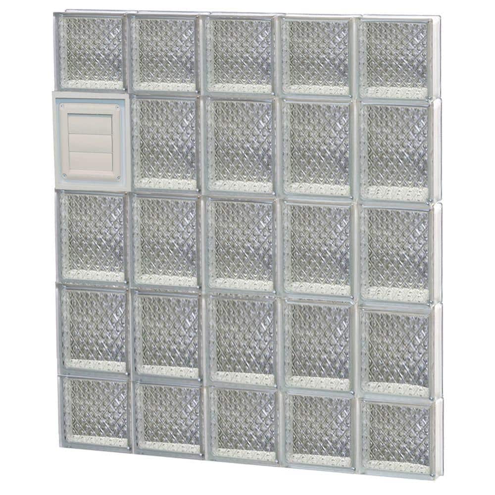 Clearly Secure 28.75 in. x 34.75 in. x 3.125 in. Frameless Diamond ...