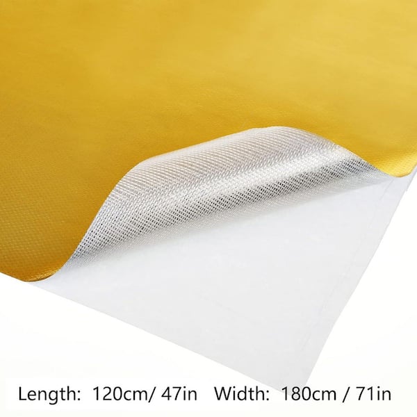Heat Reflective Sheet Adhesive Backed Aluminized Fiberglass Heat Shield ...