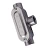 Halex 1/2 in. Rigid Type T Threaded Conduit Body with Cover and Gasket ...