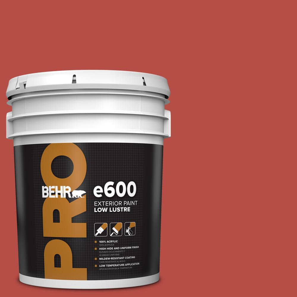 BEHR PRO 5 gal. #M160-7 Raging Bull Low Luster Exterior Paint PR62305 ...