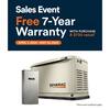 Generac Guardian 18,000-Watt (LP)/17,000-Watt (NG) Air-Cooled Whole ...