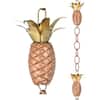 Good Directions 100% Pure Copper Pineapple Rain Chain, 8-1/2 ft. Long ...