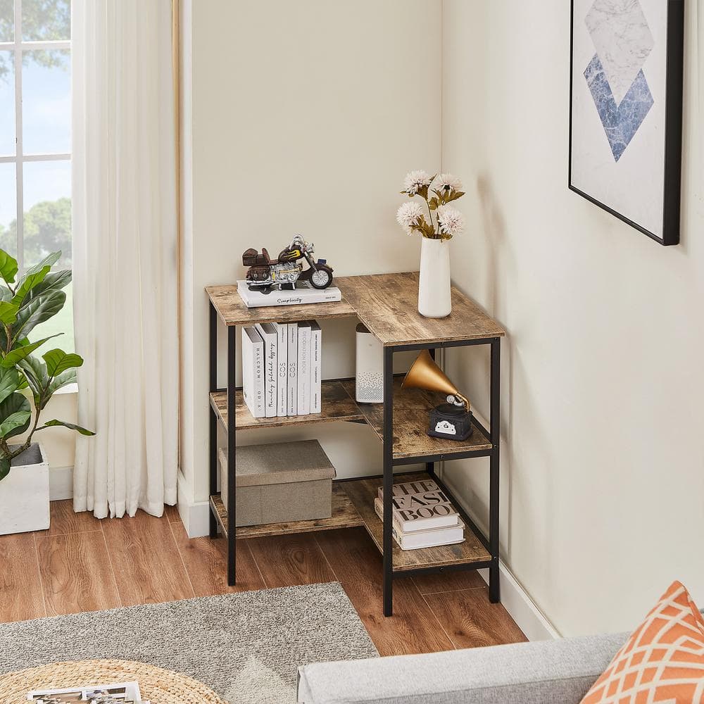 Have a question about VECELO Corner Cabinet Table with 3-Tier Open ...