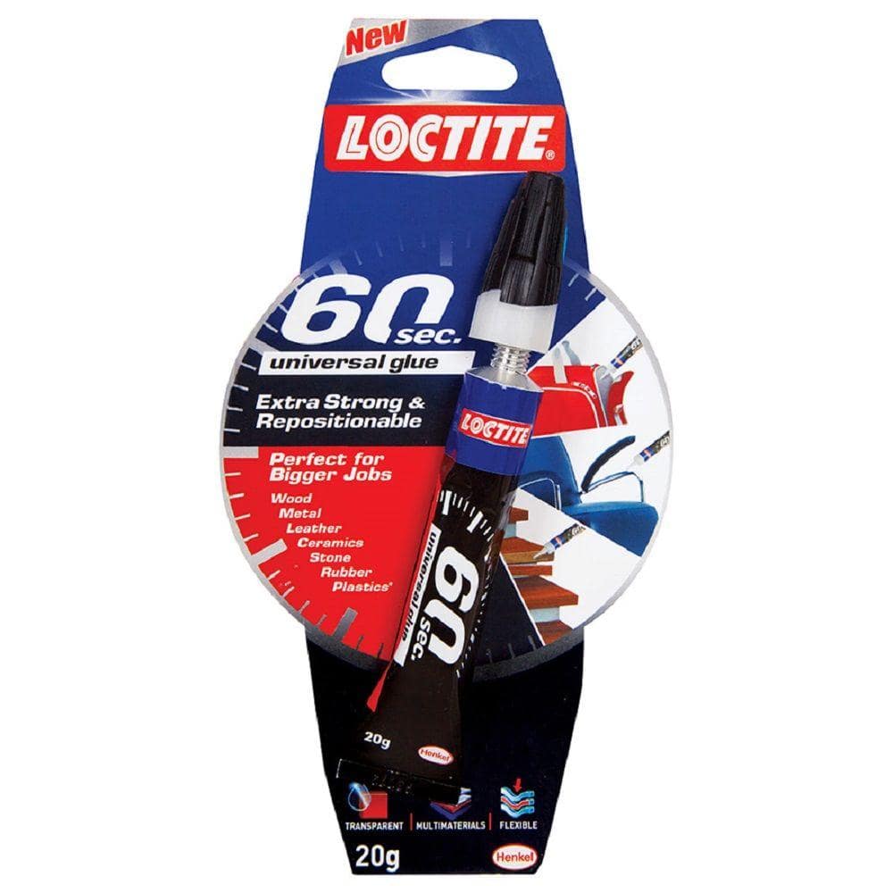 Loctite 20g 60 Second Universal Glue (6-Pack)-1983330 - The Home Depot