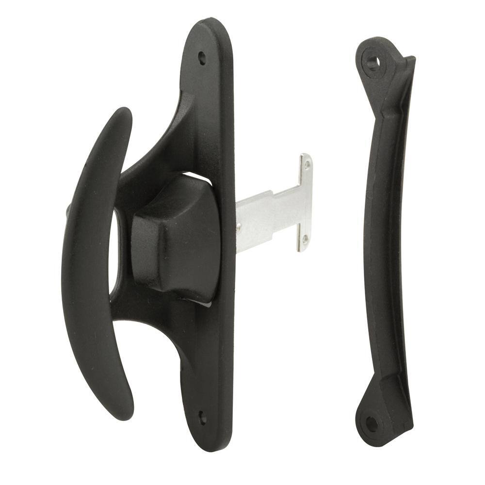 Prime Line 4 3 16 In Black Plastic Sliding Screen Door Handle Bay Prime Line 4 3 16 In Black Plastic Sliding Screen Door Handle Bay