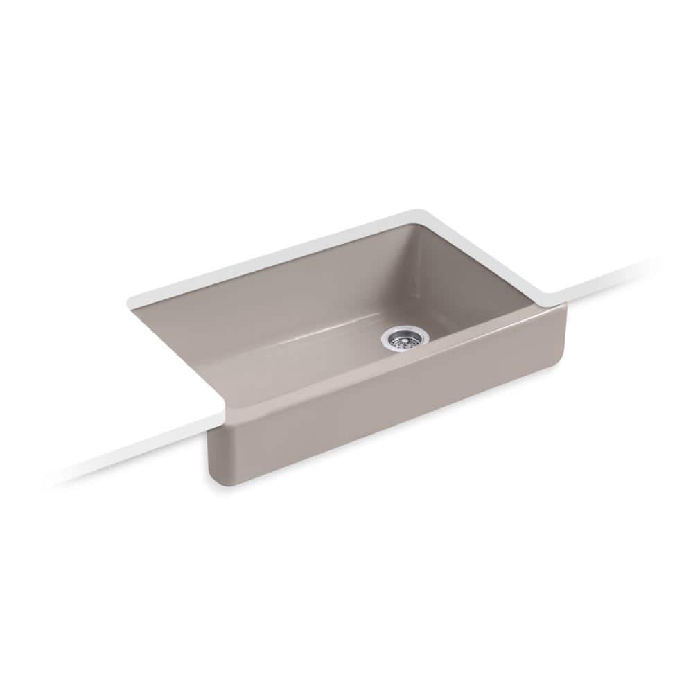 Reviews for KOHLER Whitehaven 35.5 in. Undermount Cast Iron Single-Bowl ...