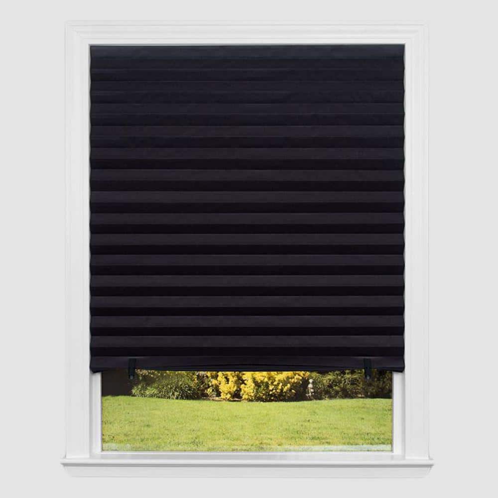 Reviews for Redi Shade Cut-to-Size Black Cordless Blackout Privacy ...