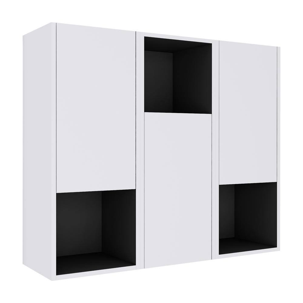 Tenleaf 35.43 in. W x 9.81 in. D x 29.50 in. H Bathroom Storage Wall ...