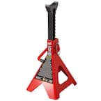Pro-Lift 6-Ton Double Locking Pin Jack Stand with Cast Ductile Ratchet ...