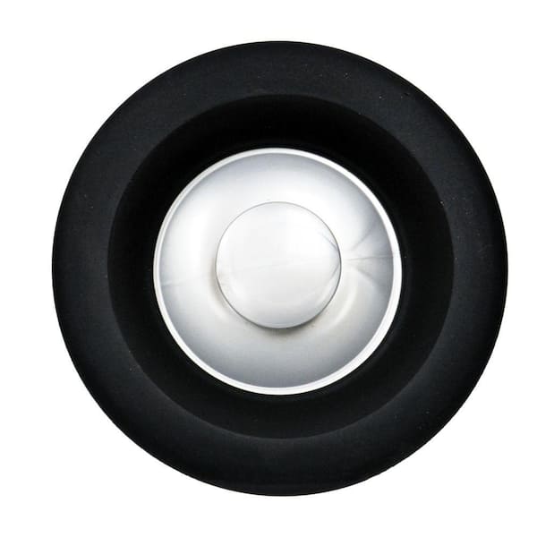 DANCO 4.125 in. Plastic Garbage Disposal Stopper in Black 10426 - The ...