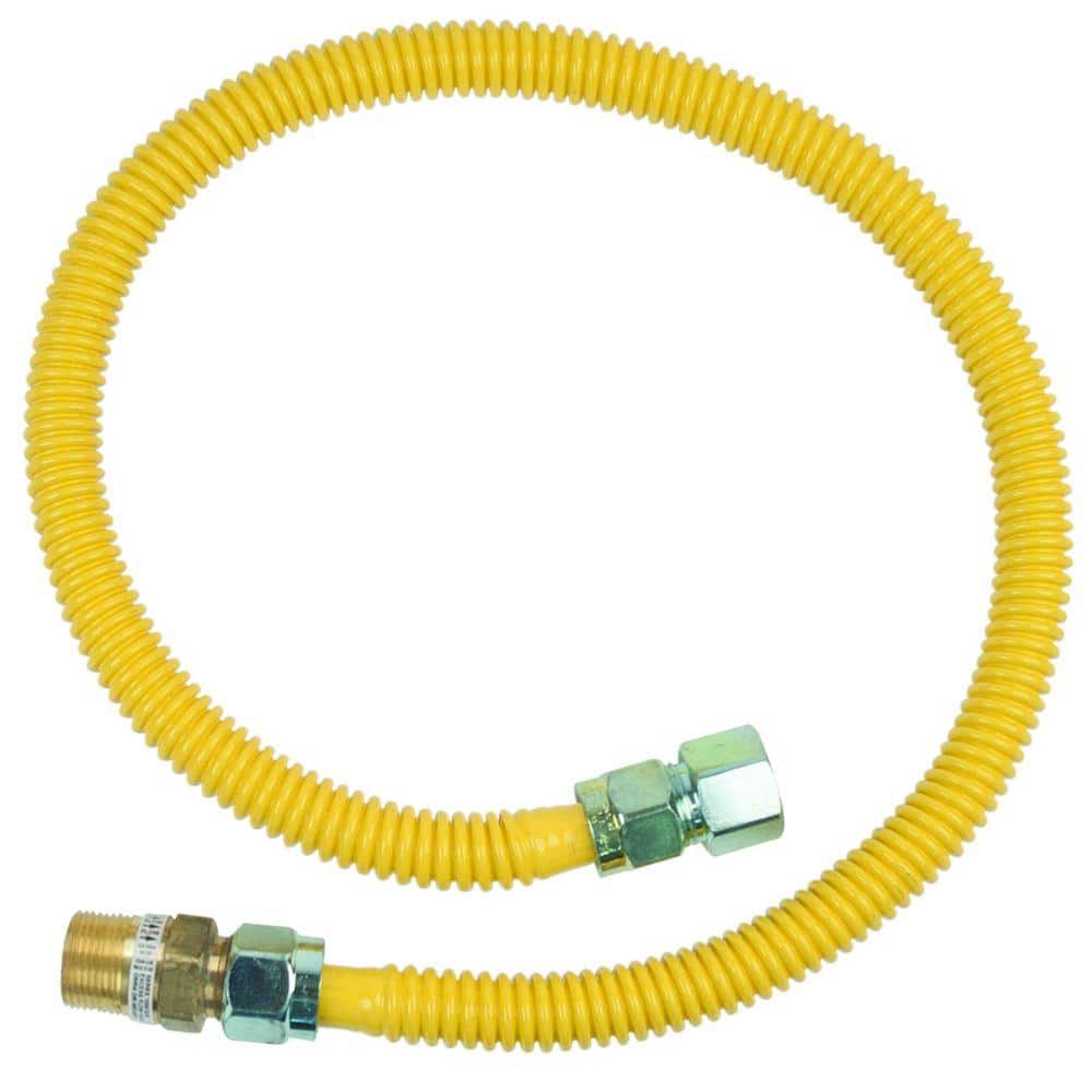 BrassCraft Safety PLUS 3 4 In MIP Excess Flow Valve X 3 4 In FIP X 36