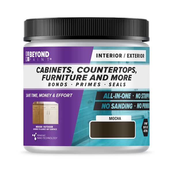 BEYOND PAINT 1 pt. Mocha Cabinets, Countertops, Furniture and More ...