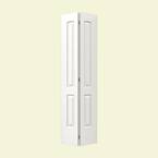 Home Fashion Technologies 36 in. x 80 in. Louver/Panel White PVC ...