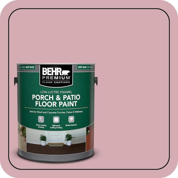 BEHR PREMIUM 1 gal. #S130-3 Ballet Rose Low-Lustre Enamel Interior ...