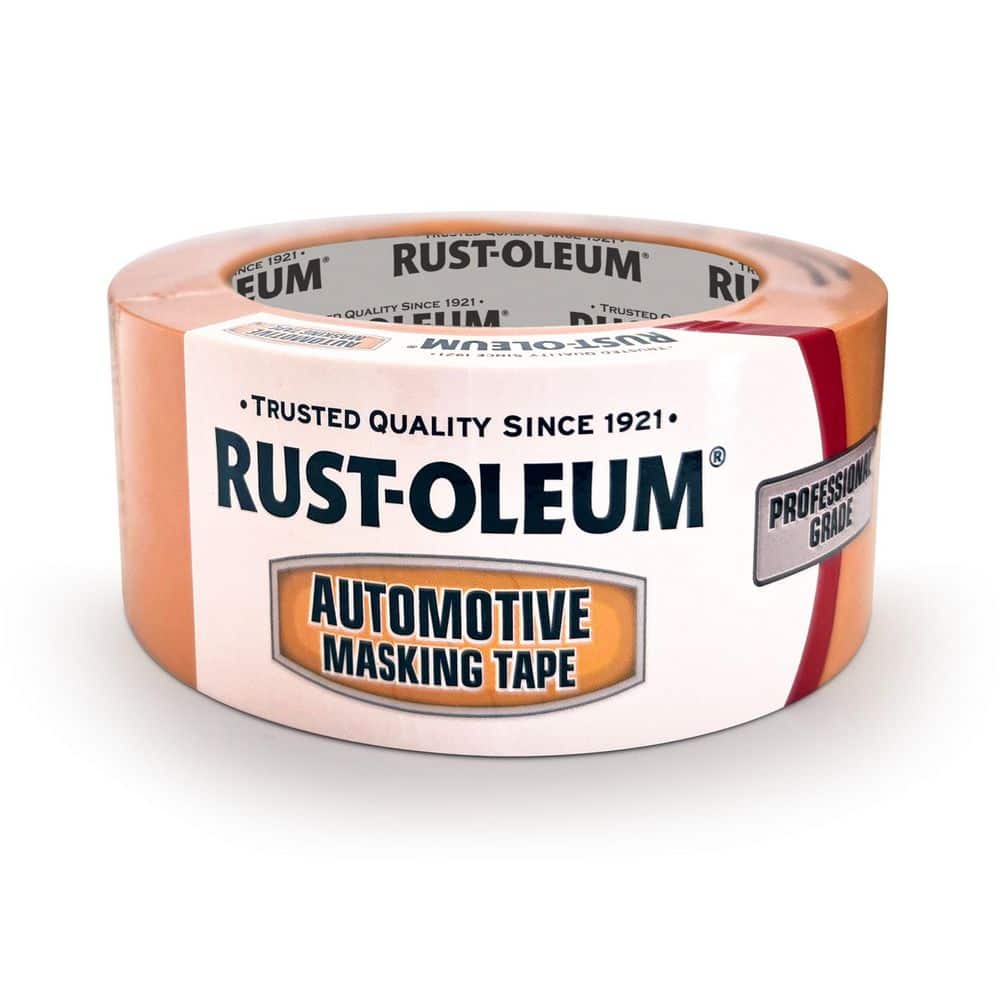 Rust-Oleum Professional Paper Masking Tape, 48mm x 32m, Orange, (Single ...