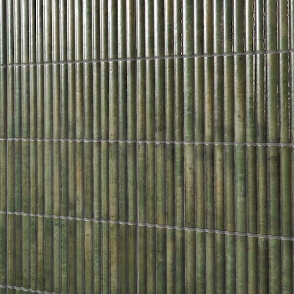 Ivy Hill Tile Mawr Green 5.9 in. x 11.81 in. Polished Fluted Ceramic ...