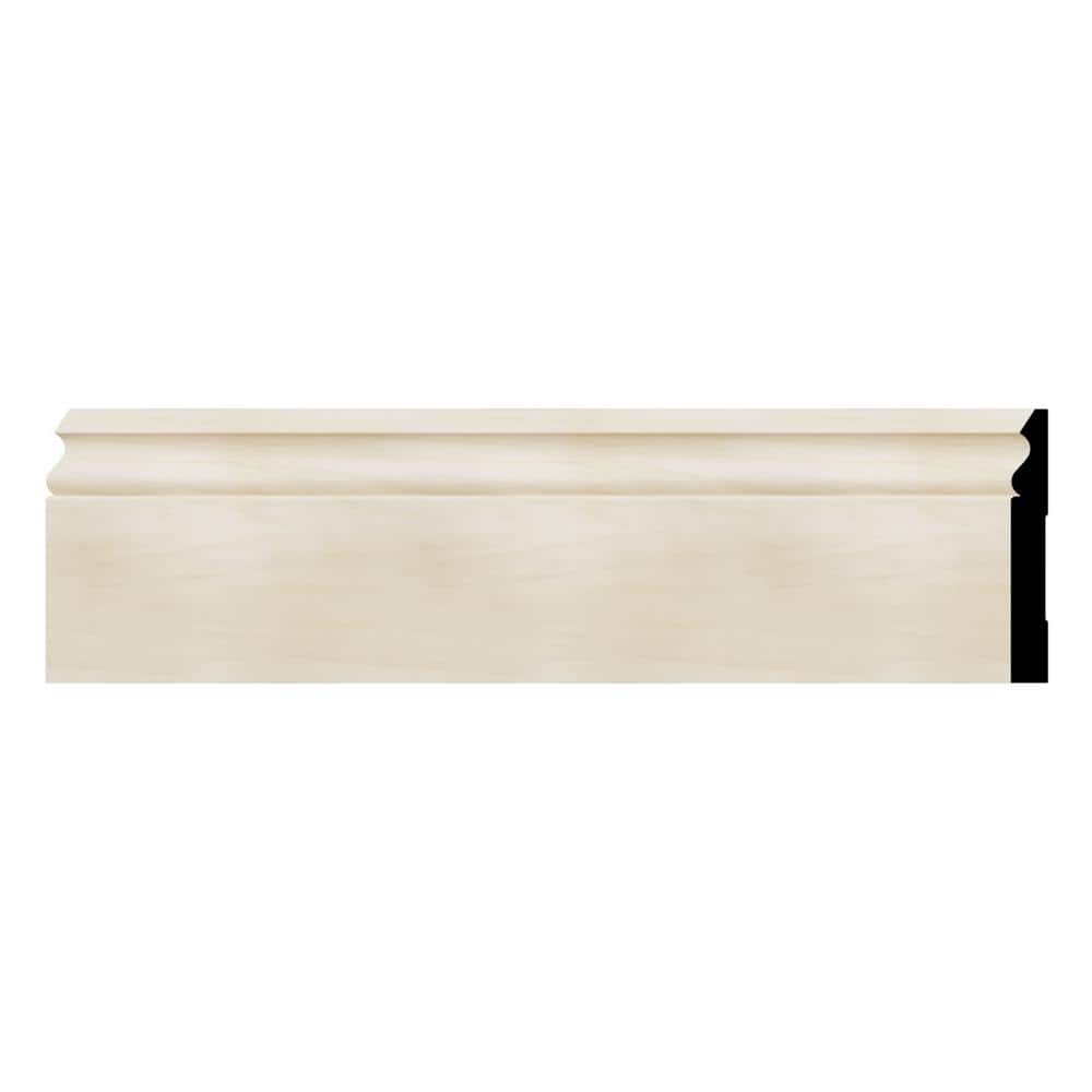 Ekena Millwork WM217 0.56 in. D x 5.25 in. W x 96 in. L Wood Poplar ...