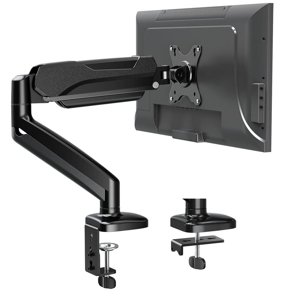 BIBIVIS Max 32 in. Single Monitor Desk Mount, Adjustable Gas Spring ...