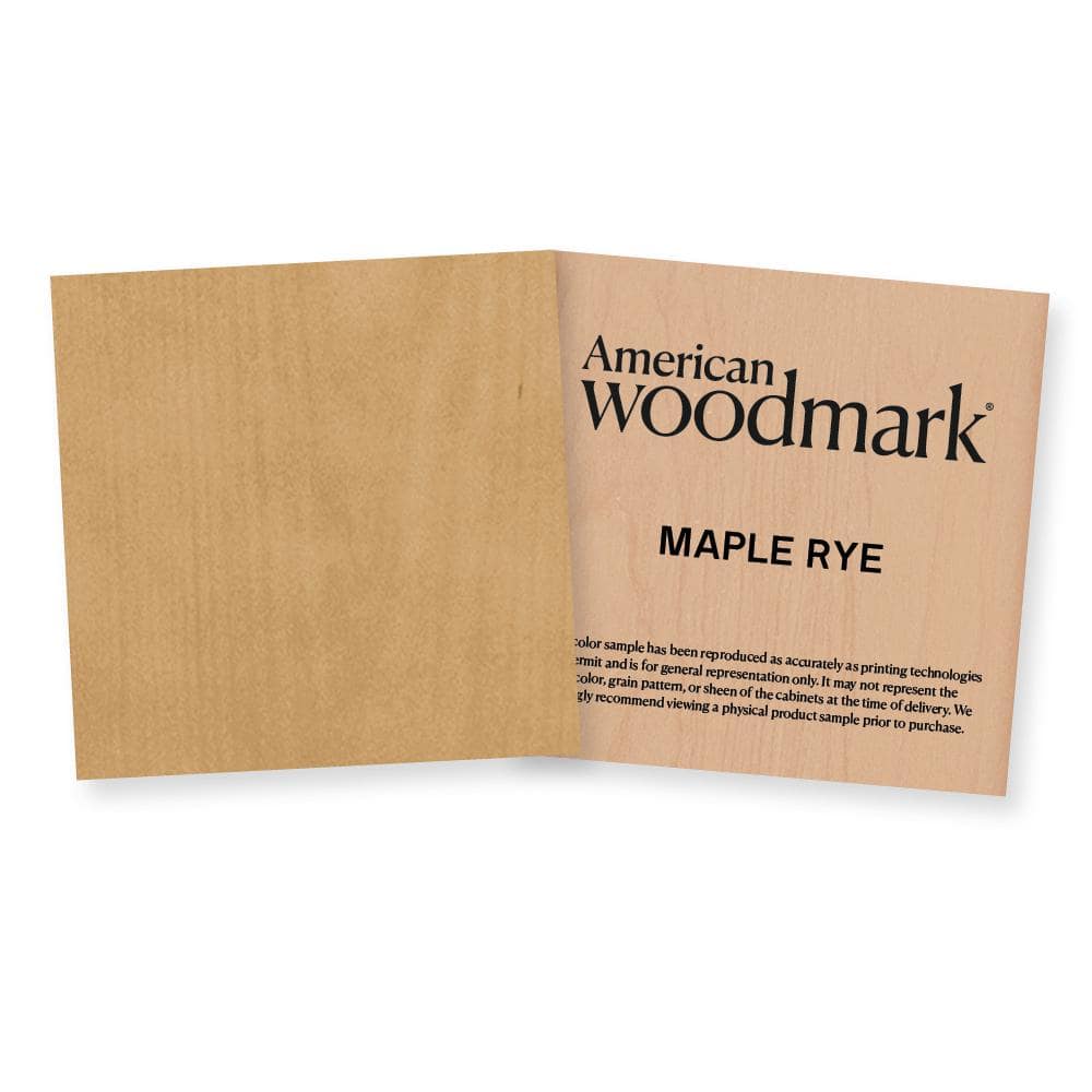 American Woodmark 3-3/4-in. W x 3-3/4-in. D Finish Chip Cabinet Color ...