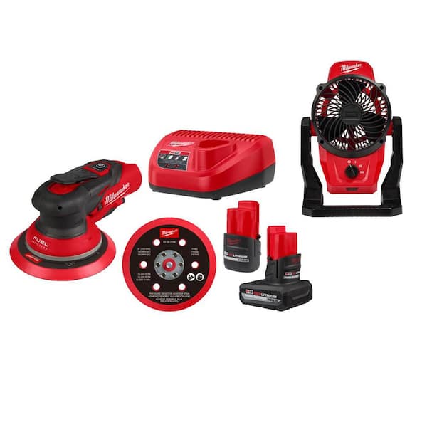 Milwaukee M12 FUEL 12-Volt Li-Ion Brushless Cordless 6 in. Random ...