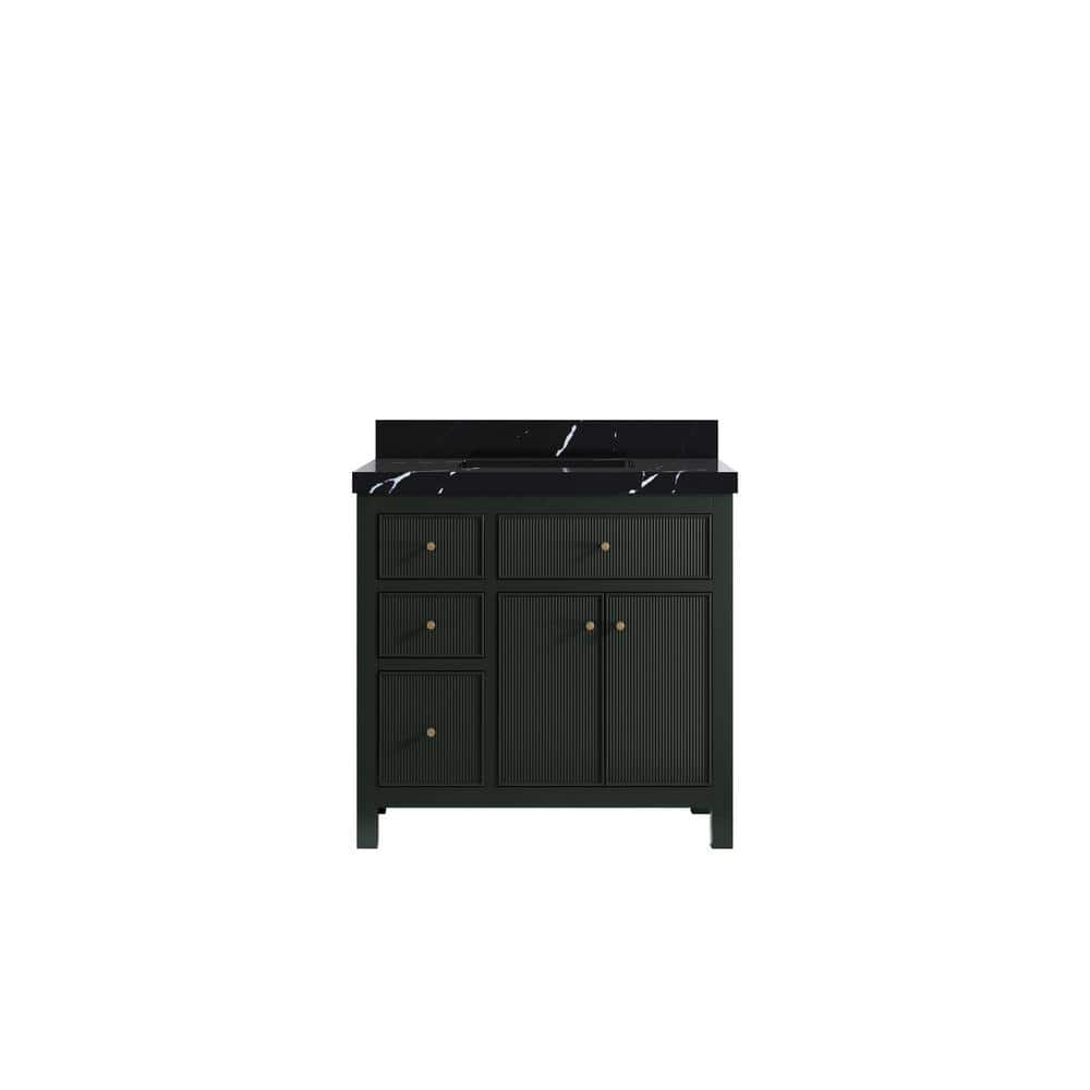 Reviews for Willow Collections Sonoma 36 in. Single Sink Freestanding ...
