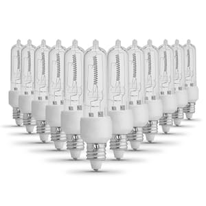 Bulbrite 25-Watt Soft White Light T4 (E11) Mini-Candelabra Screw Base ...