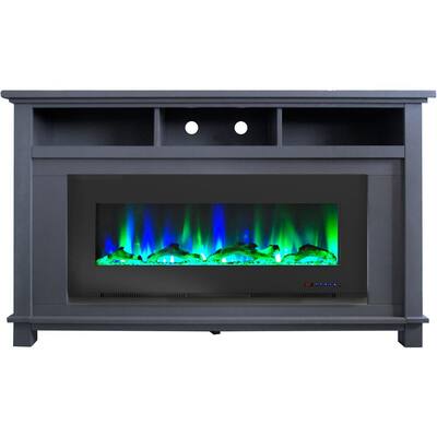 Blue - Electric Fireplaces - Fireplaces - The Home Depot