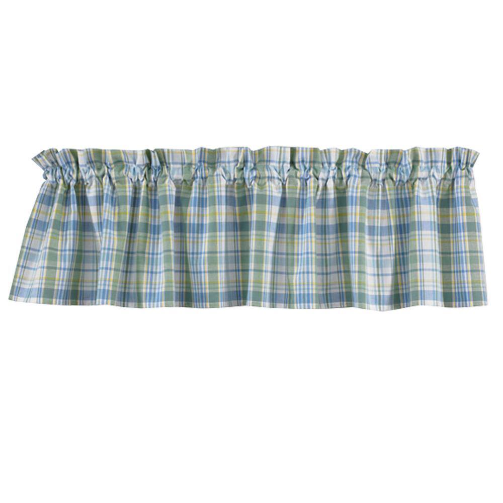Park Designs Sarasota Blue Valance 568-47 - The Home Depot