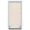 JELD-WEN 36 in. x 80 in. 1 Panel Flat Right-Hand/Inswing Primed Steel ...