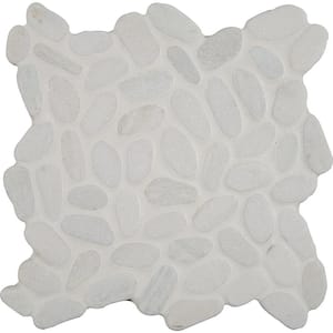 MSI Take Home Tile Sample - Dorado River Rock 4 in. x 4 in. Tumbled ...