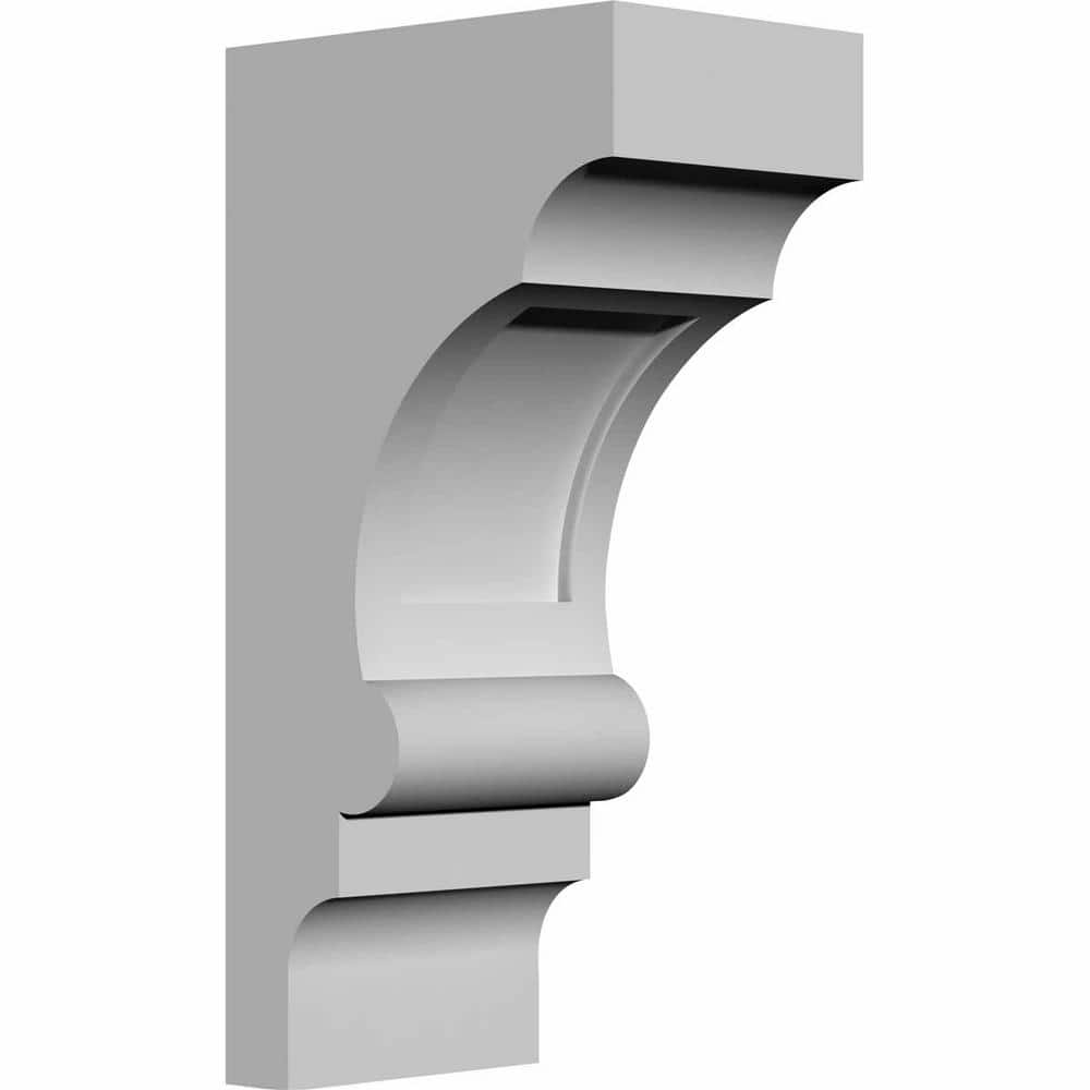 Ekena Millwork 4 in. x 5-1/4 in. x 10 in. Polyurethane Diane Recessed ...