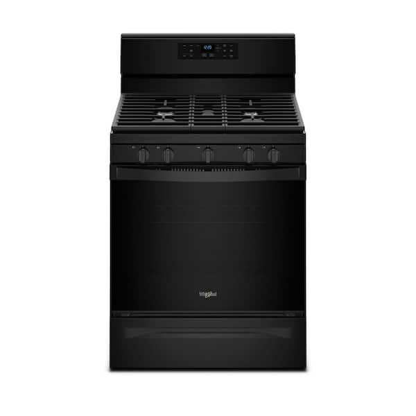 Whirlpool 5.0 cu. ft. Gas Range with Self-Cleaning Oven and Center Oval ...