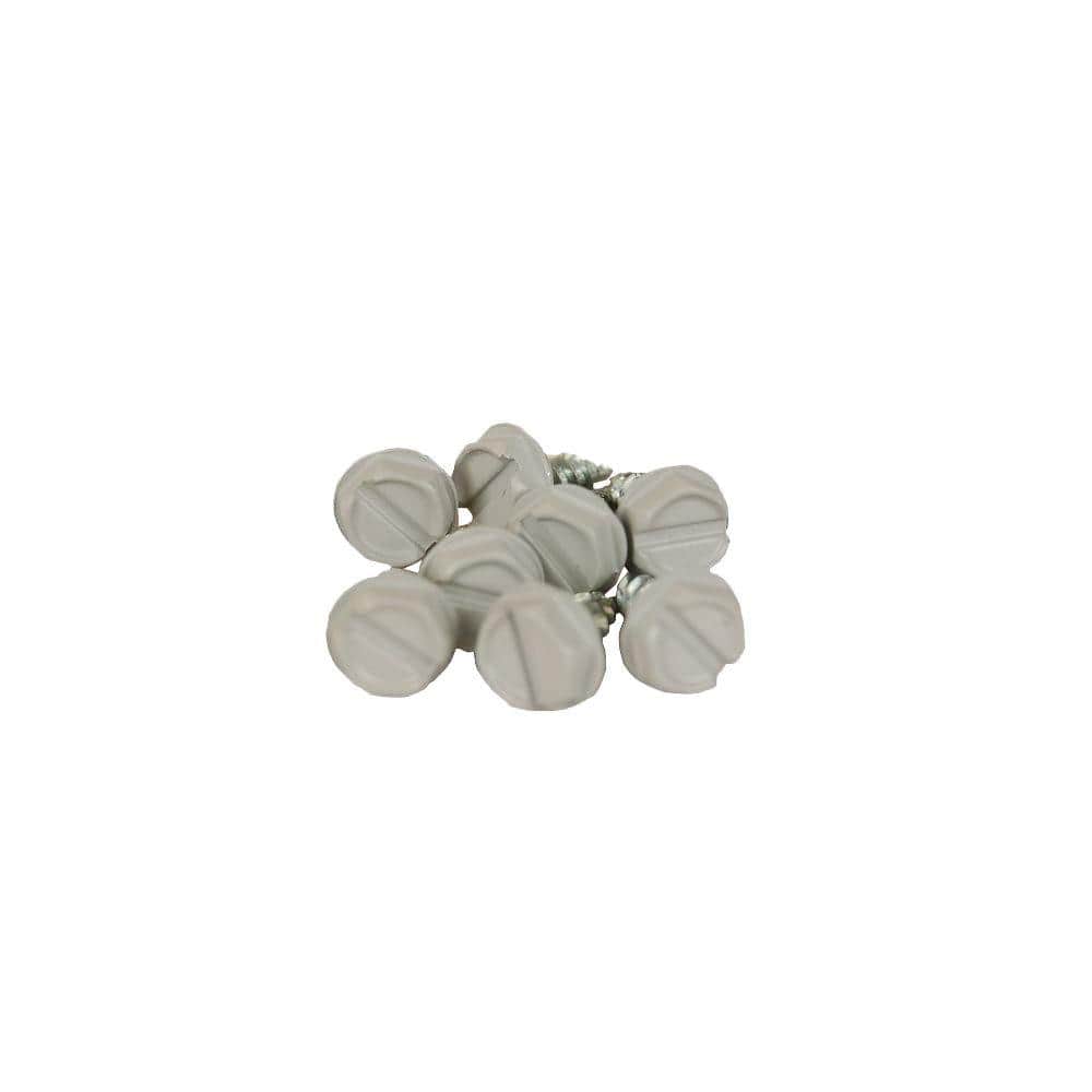 Amerimax Pearl Gray Steel Sheet Metal Screw (8-Pack) 85354053PK - The ...