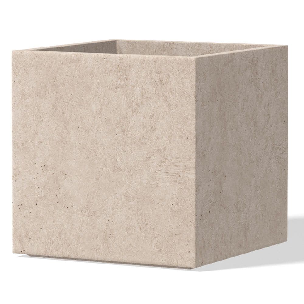 Sapcrete 12 in. Medium Light Gray(Enhanced Interior) Concrete Square ...