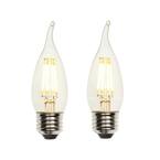 Westinghouse 40W Equivalent Clear CA10 Dimmable Filament LED Light Bulb ...
