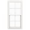 JELD-WEN 24 in. x 42 in. V-4500 Series White Single-Hung Vinyl Window ...