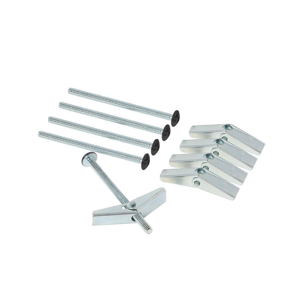 Everbilt BLACK ADJUSTABLE SHELVING HARDWARE TOGGLES - 5-Pack 90892 ...