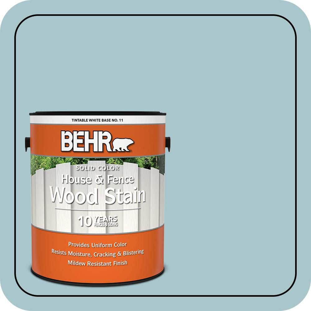BEHR 1 gal. #S450-3 Spring Storm Solid Color House and Fence Exterior ...