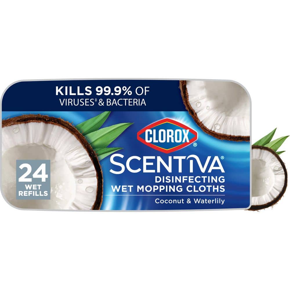 CLOROX SCENTIVA Scentiva Coconut and Waterlily Scent Bleach Free ...