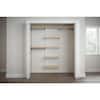 Everbilt Genevieve 6 ft. Birch Adjustable Closet Organizer Long and ...