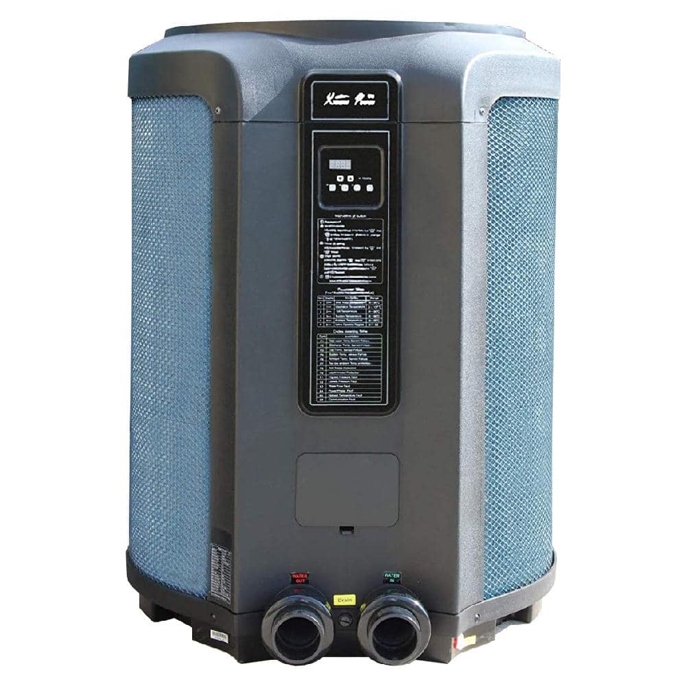 XtremepowerUS Ultra Quiet 65,000 BTU In-Ground Above-Ground Swimming ...