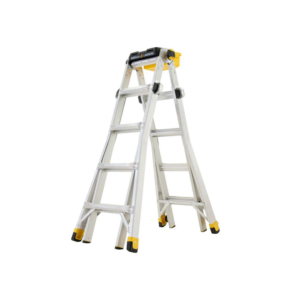 Have a question about Gorilla 19 ft. Reach Aluminum Multi-Position ...