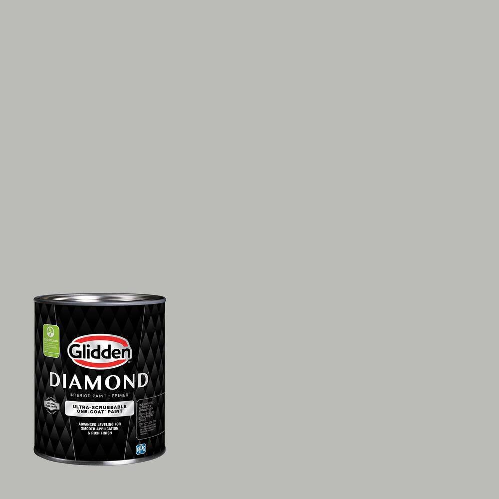 Glidden Diamond 1 qt. PPG0994-3 Half Dome Semi-Gloss Interior Paint ...