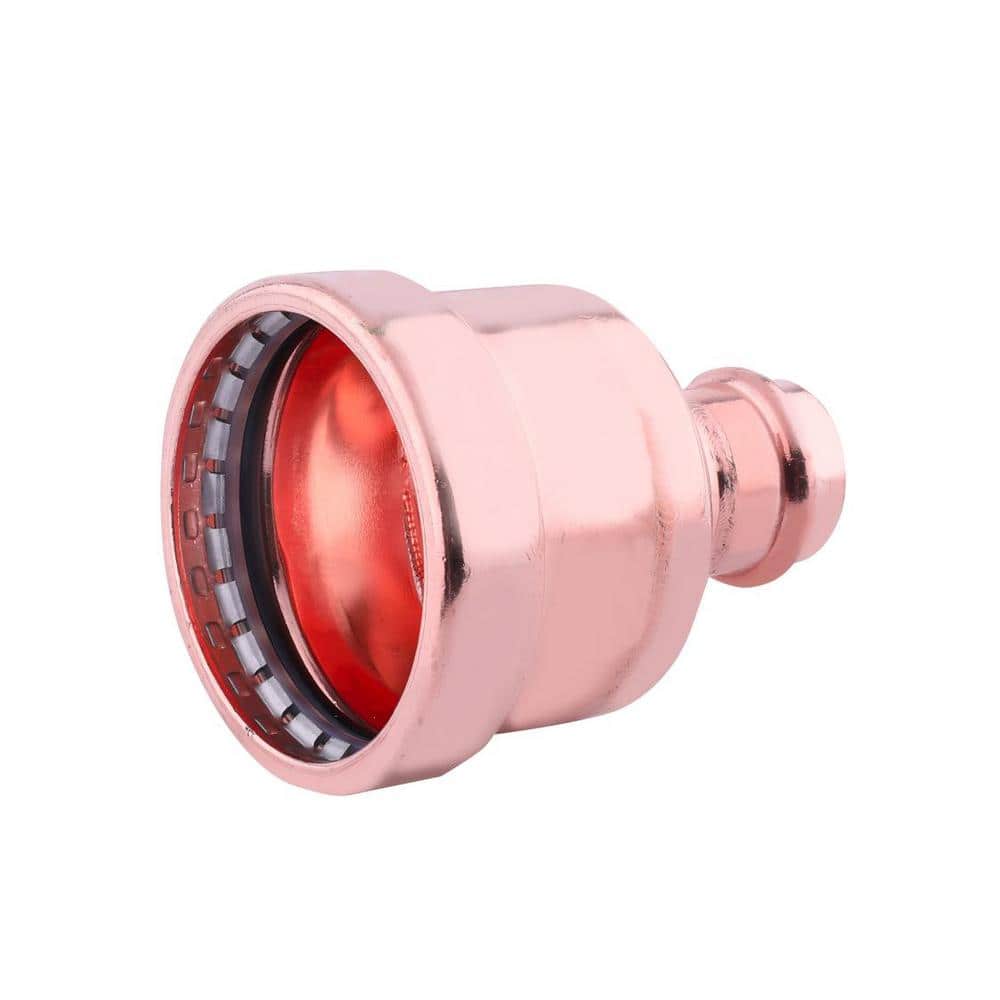 Guardian 1-1/4 in. x 1 in. Copper Press Coupling Reducer Press Fit x ...