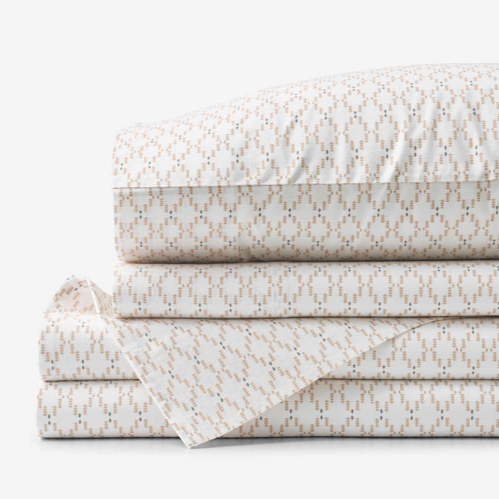 The Company Store Company Cotton Feliciana Geo Garment Wash Clay Queen ...