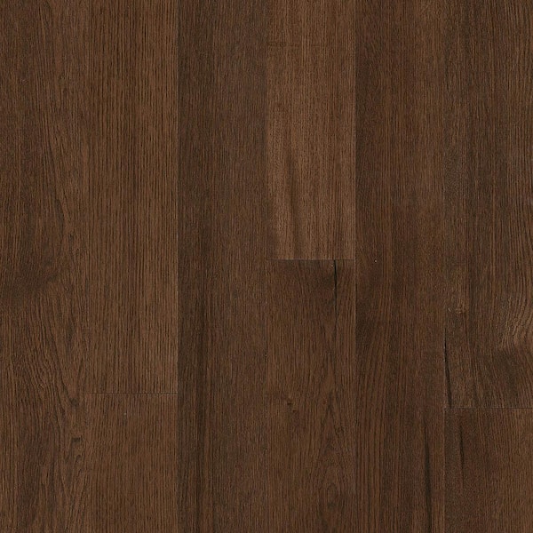 Bruce Hydropel Hickory Medium Brown 7/16 in. T x 5 in. W x Varying L ...