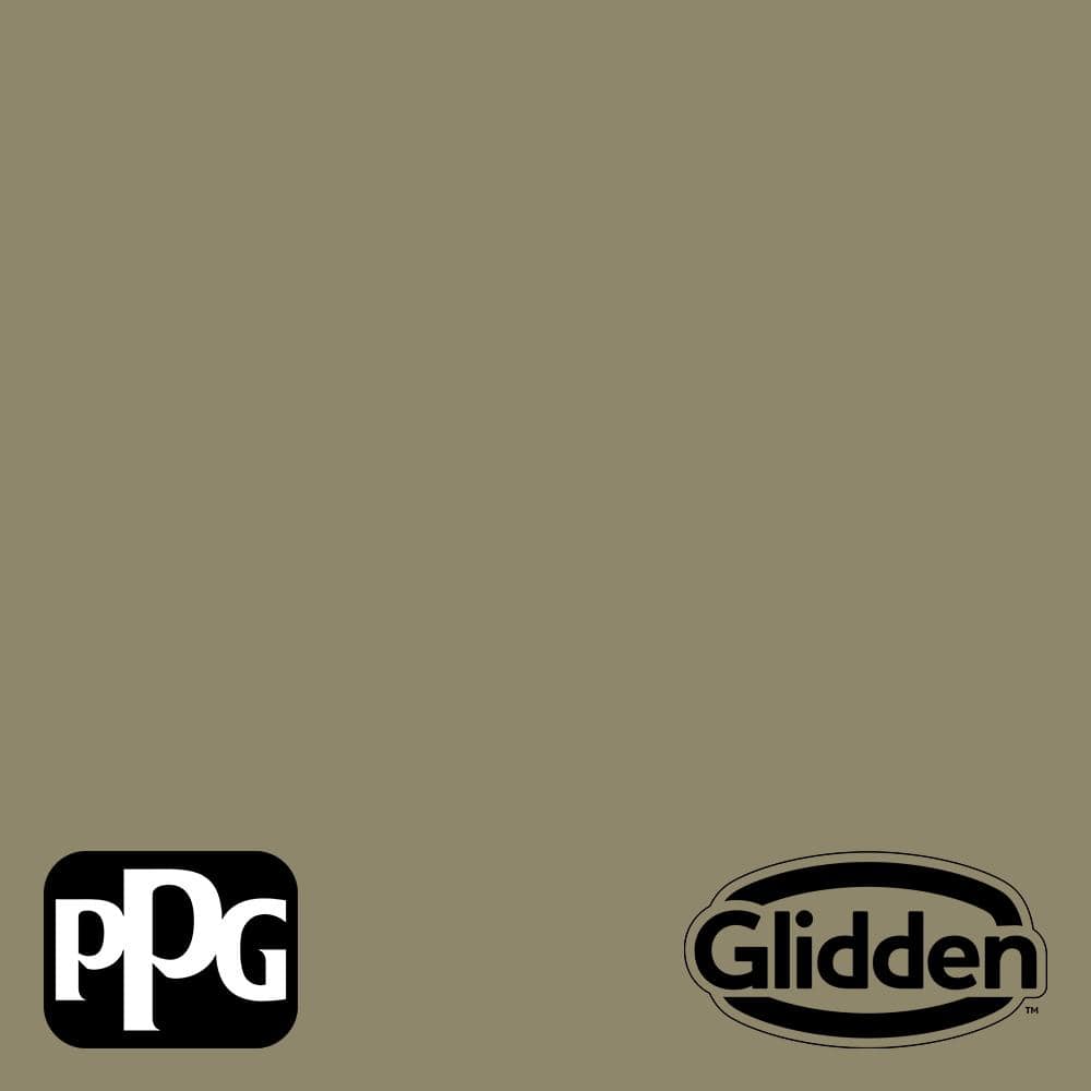 Glidden 8 oz. PPG1027-5 Rattan Palm Satin Interior Paint Sample PPG1027 ...