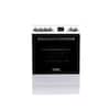 Magic Chef 24 in 4 Burner Element Freestanding Electric Range in White ...