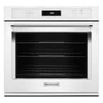 KitchenAid 30 in. Single Electric Wall Oven Self-Cleaning with ...
