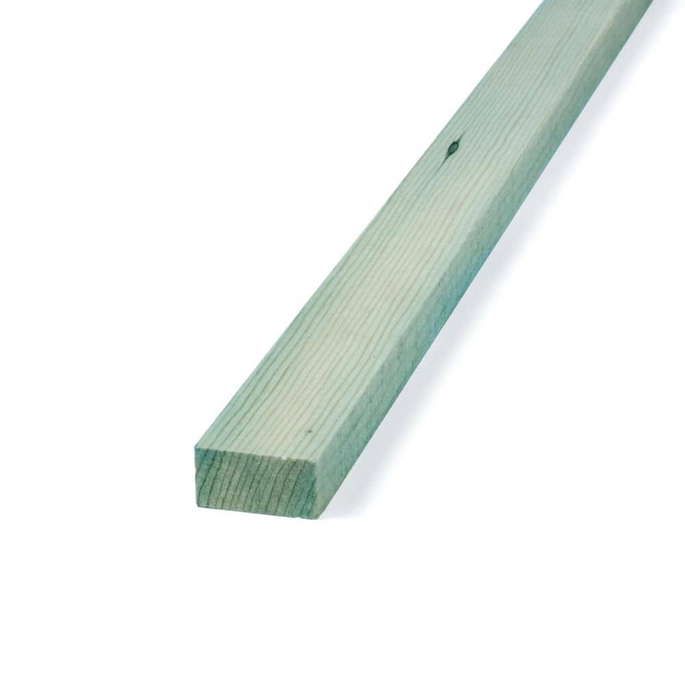 ProWood 1 in. x 2 in. x 10 ft. #3 Borate Pressure-Treated Pine Lumber ...